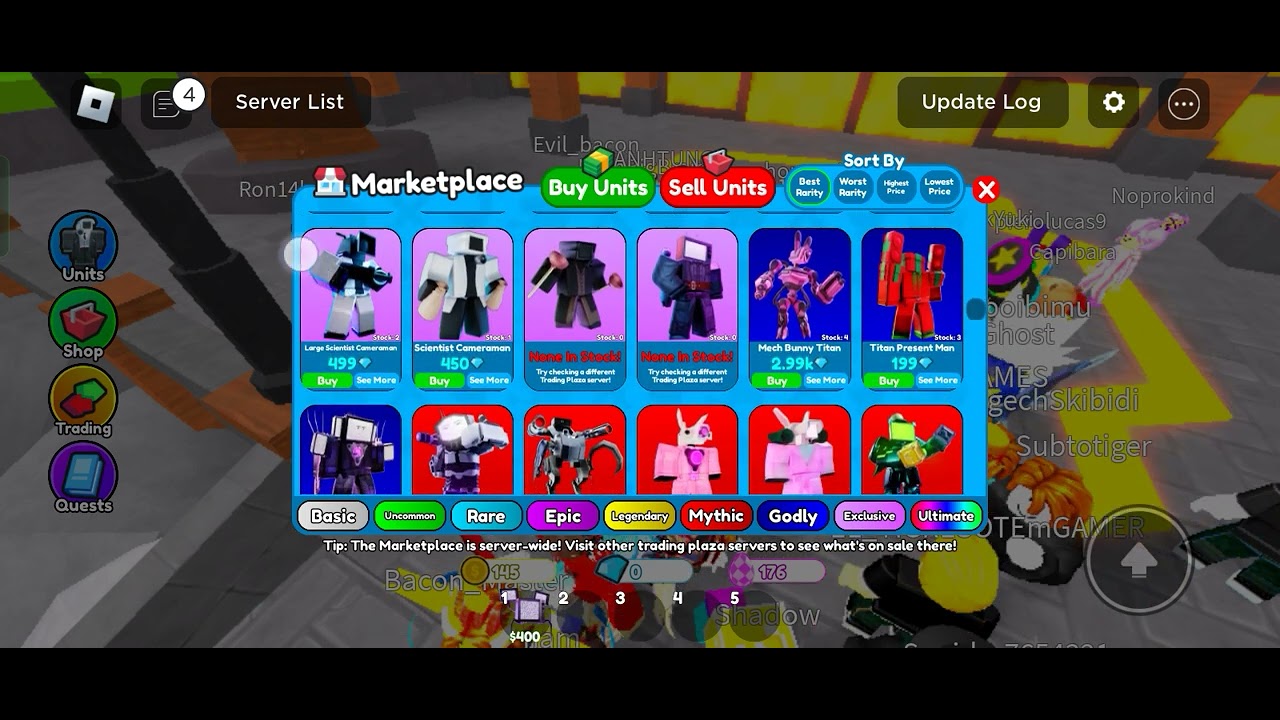 basic to hyper (part 3) Roblox in toilet tower defense - YouTube