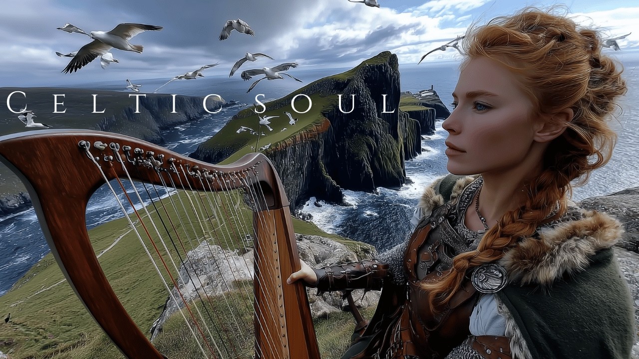 Celtic Soul | 3 hours of Rainy Medieval Celtic Music | COPYRIGHT FREE ...