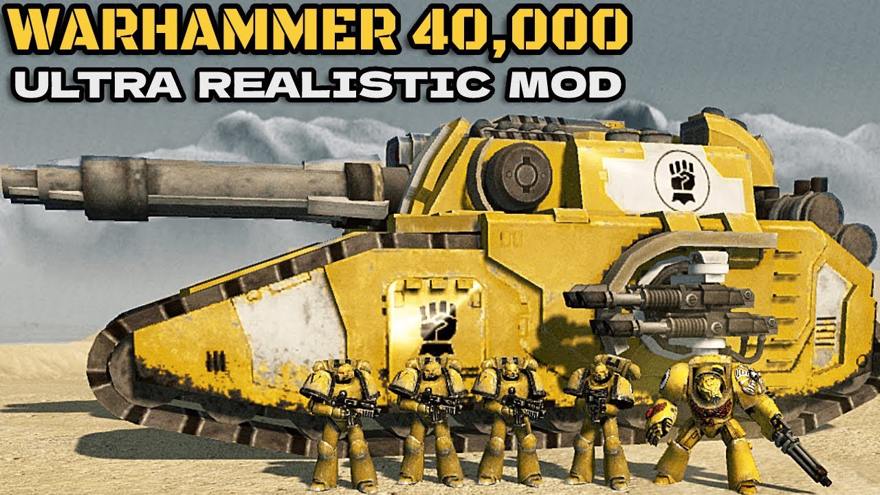 ULTIMATE MOD WARHAMMER 40,000: Imperial Fists vs Death Guard! - Men of War: Assault Squad 2 ...