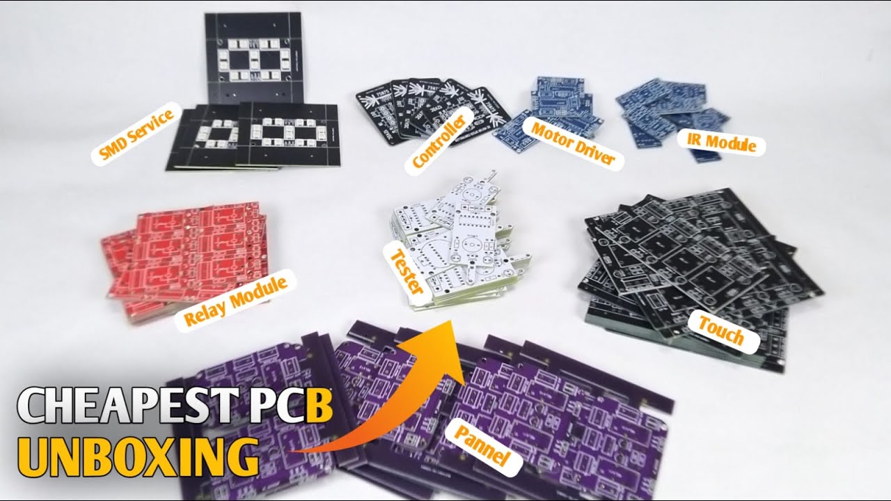 Best Quality PCB From JLCPCB | Unboxing Of JLCPCB PCB @YK Electrical ...