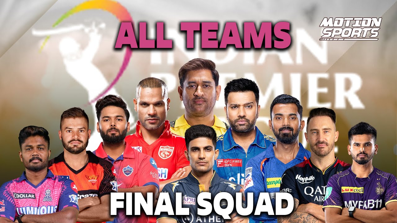 IPL 2024 - All Team Full and Final Squad | Indian Premier League (IPL ...