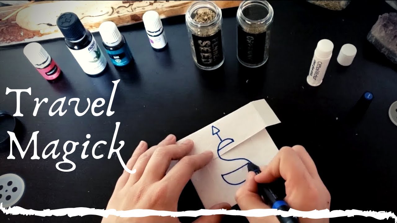 Safe Travel Charm || Easy Protection Magick || Witchy 101 || # ...