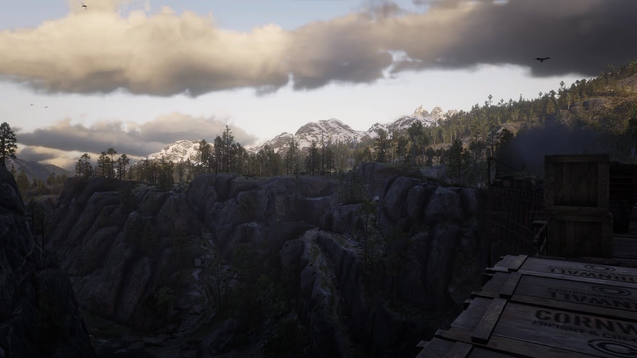 Red Dead Redemption 2 - Train Ride Around The Map - YouTube