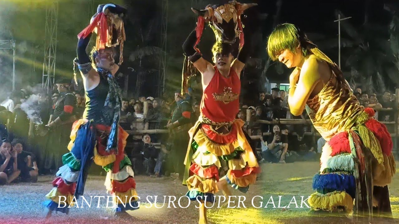 full mberot Banteng Suro Super Galak Ngamuk Jaranan Nogo Pertolo - YouTube
