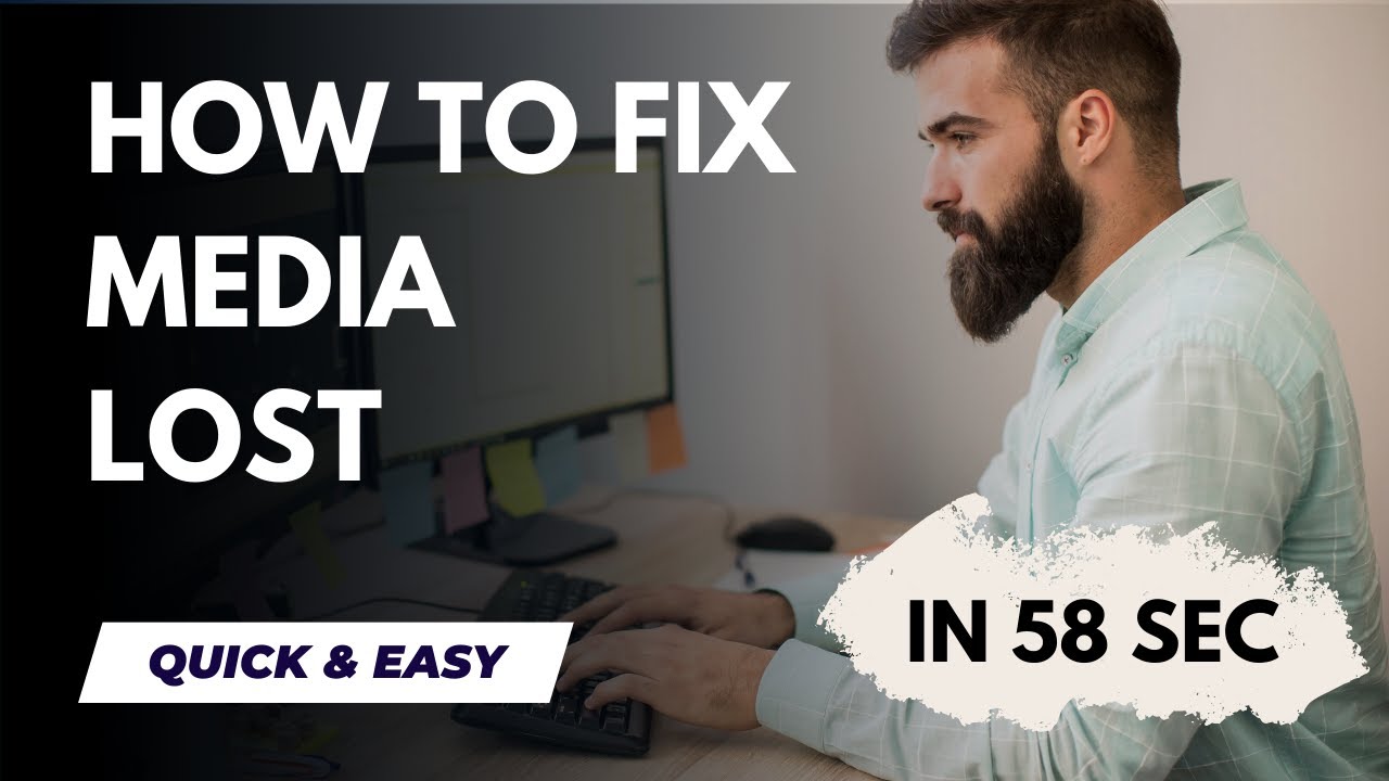 Capcut PC Tutorial - How to Fix Media Lost - YouTube