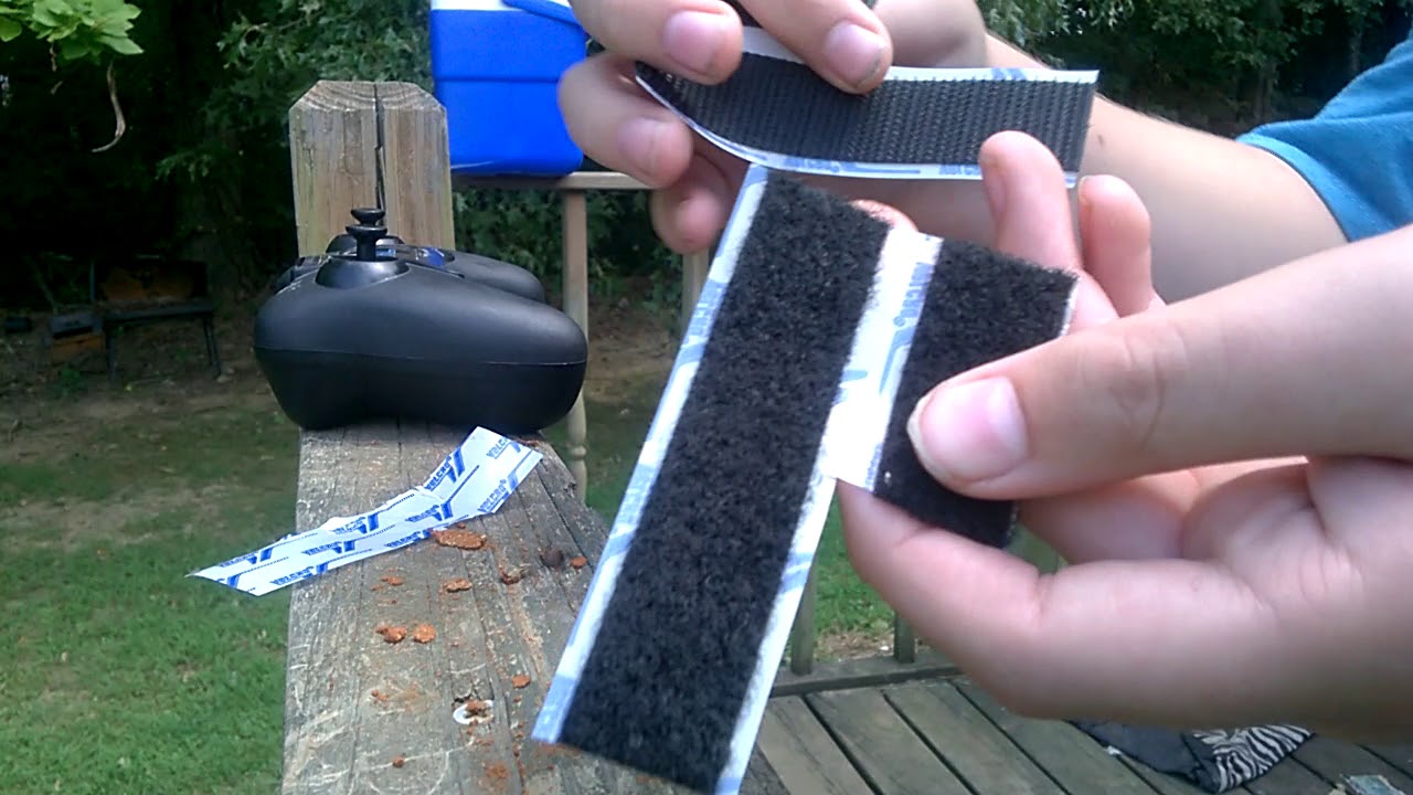 Camera velcro test gone wrong.....and right? - YouTube