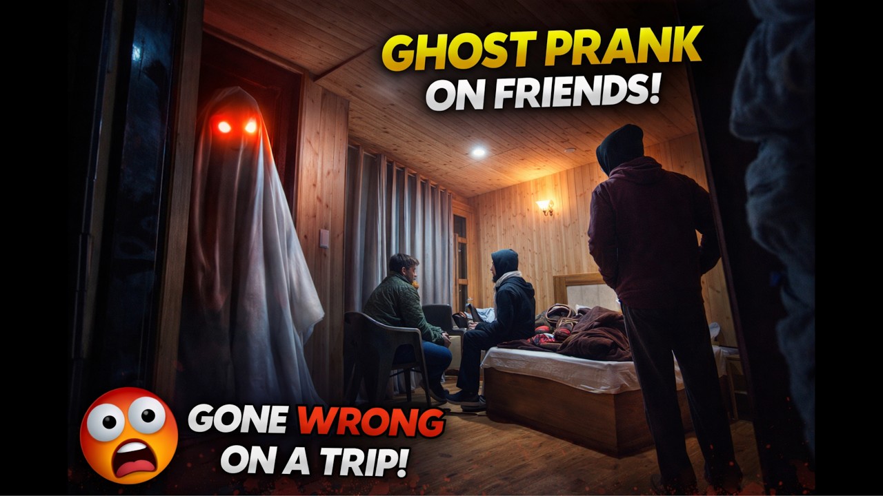Epic Ghost Prank With Friend 😨😱 | He Didn’t Sleep After This # ...