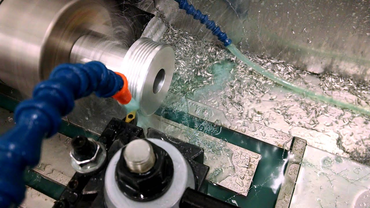 G0704 spindle pulley upgrades - YouTube