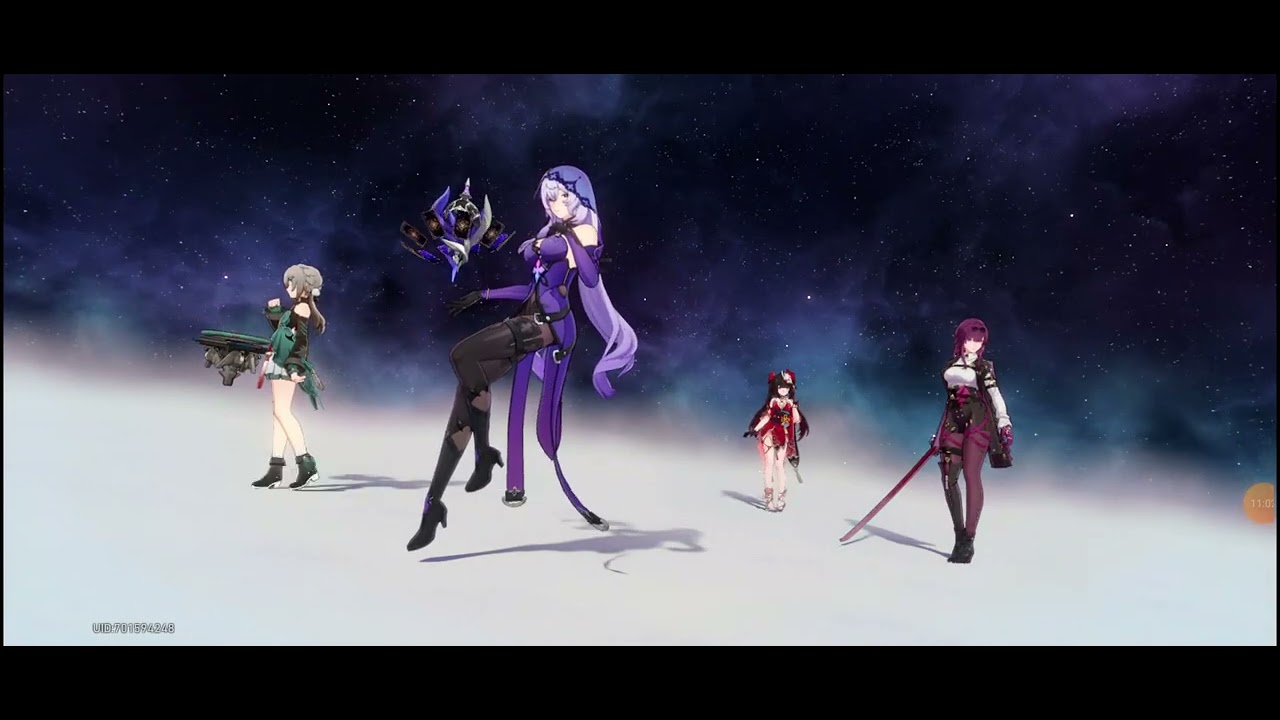 QUANTUM TEAM. XUEYI/ silver wolf, sparkle, lynx and Qingque E6. first half play myself. - YouTube