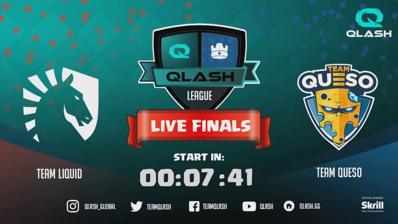 GRAN FINAL DE LA QLASH LEAGUE | TEAM QUESO VS TEAM LIQUID ! DESDE ...