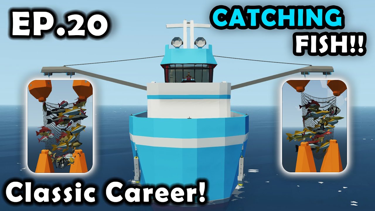 CATCHING LOTS OF FISH!! Stormworks Classic Career Survival [S3E20 ...