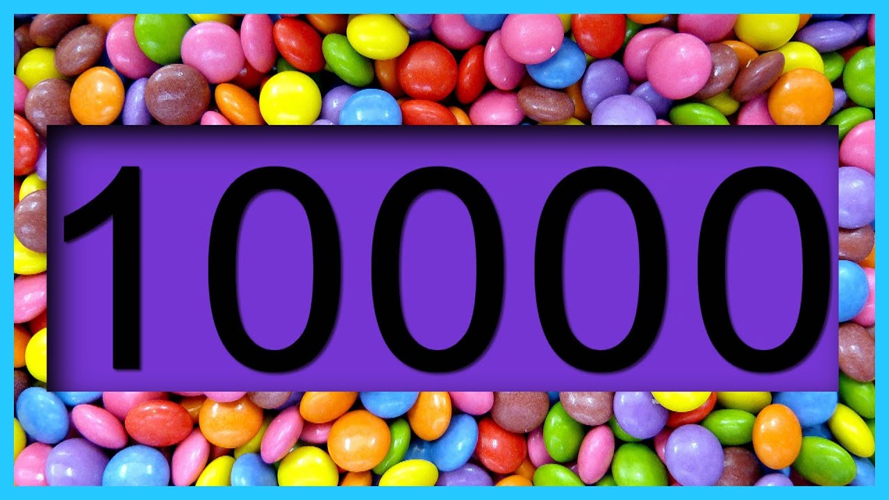 Numbers 1 to 10000 Números de 1 a 10000 1から10000までの数字 从1到10000的数字 10 ...