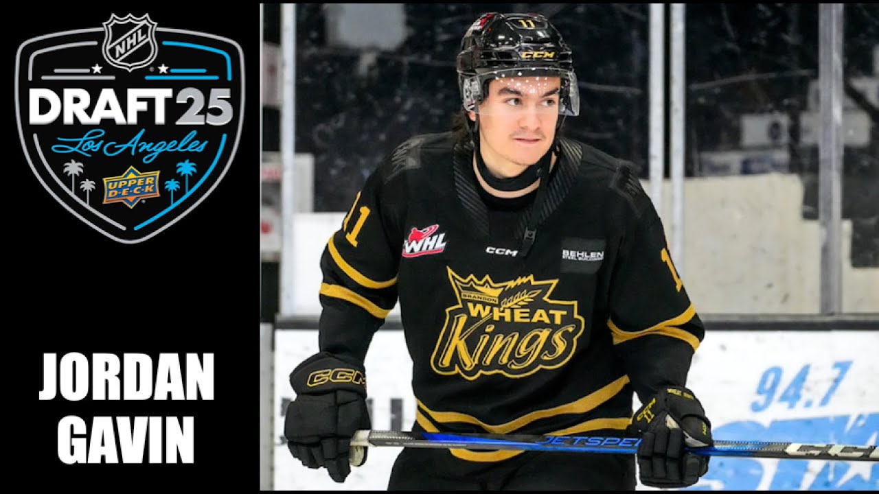 2025 NHL Draft : Jordan Gavin - 24-25 Highlights - YouTube