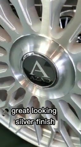 AZAD AZ301 Brushed Face Silver Wheels Review Call DUBSandTIRES for all ...