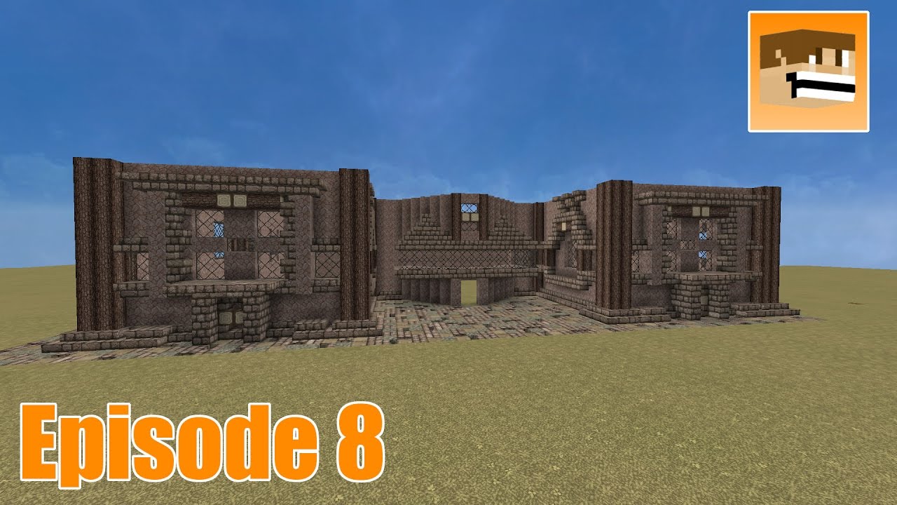 1000 Diamonds or Bust Episode 8: Epic Base Build Part 1 | A Minecraft ...