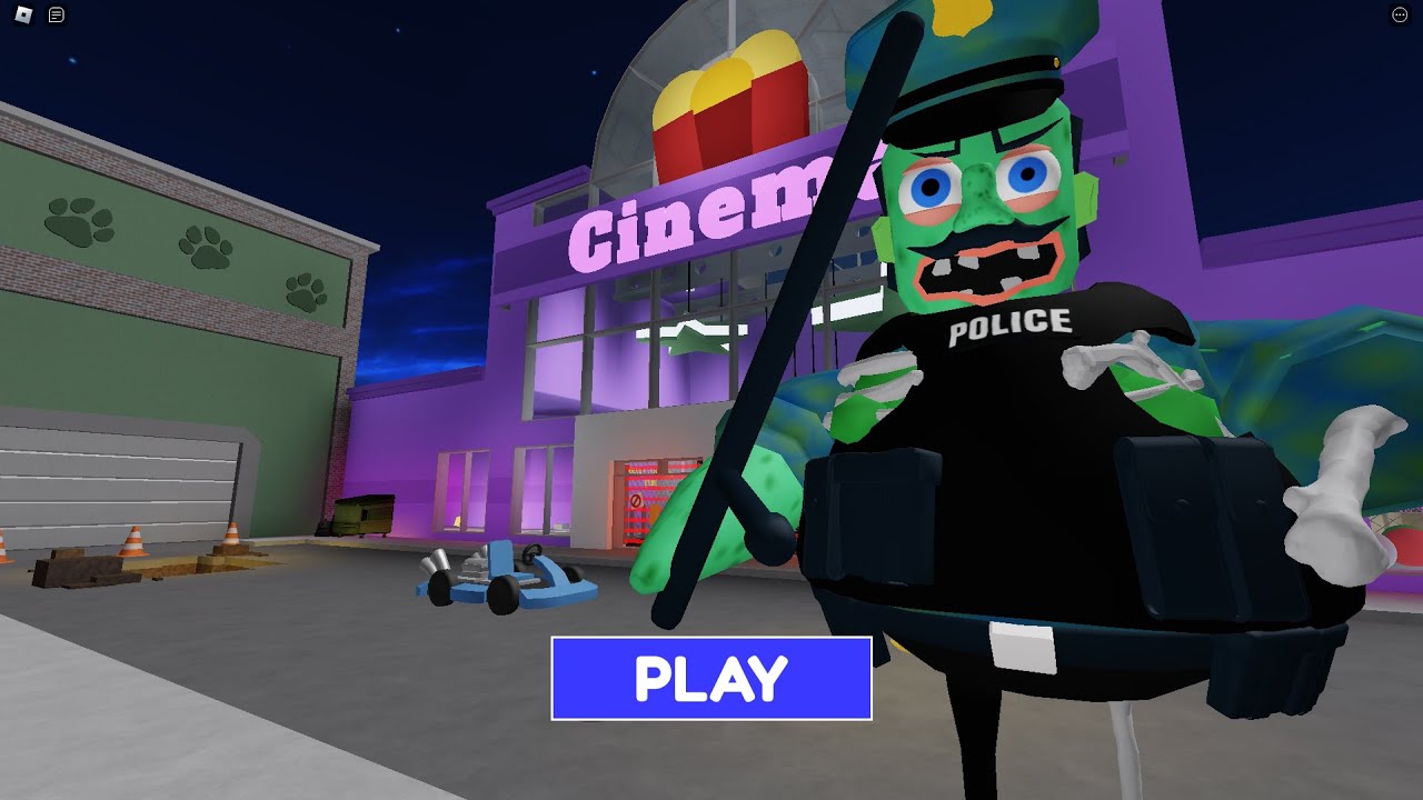 JERRY'S THEATER RUN! FIRST PERSON OBBY! - YouTube