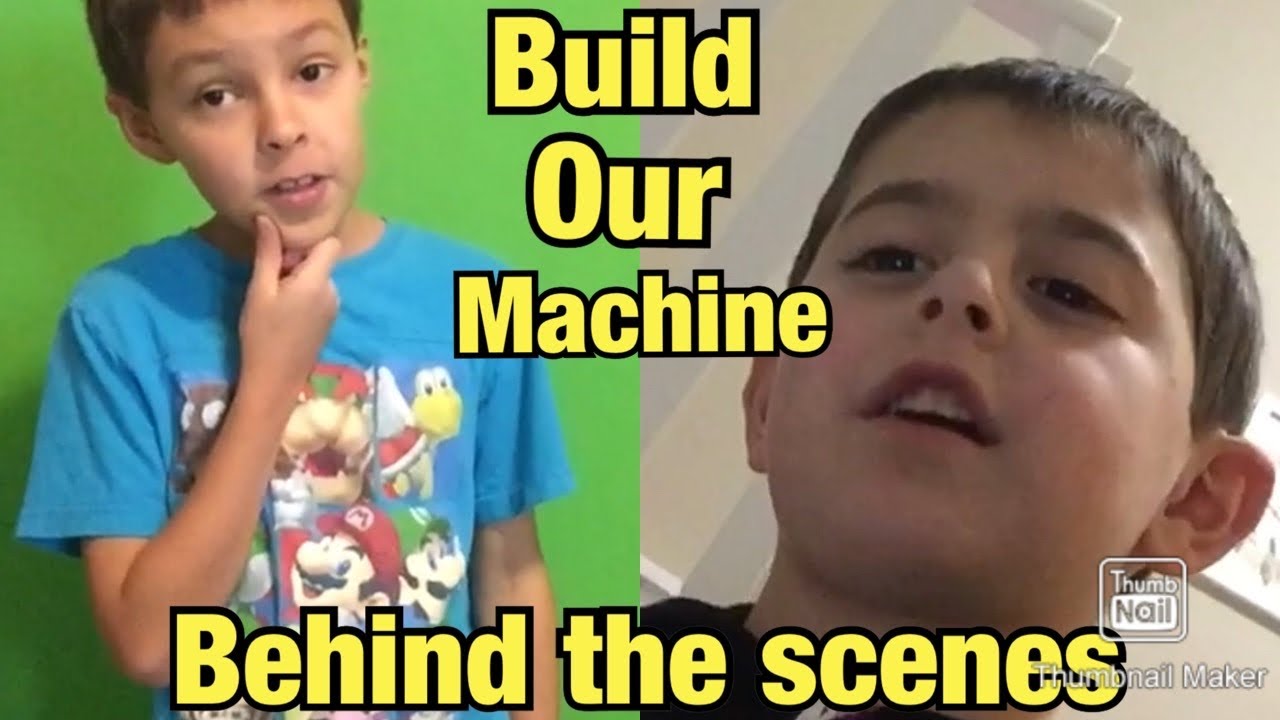 Build our Machine behind the scenes!! - YouTube