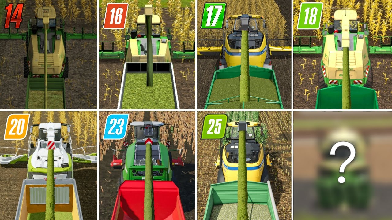 Fs14 Vs Fs16 Vs Fs17 Vs Fs18 Vs Fs20 Vs Fs23 Vs Fs25 | Chaff Unloading ...
