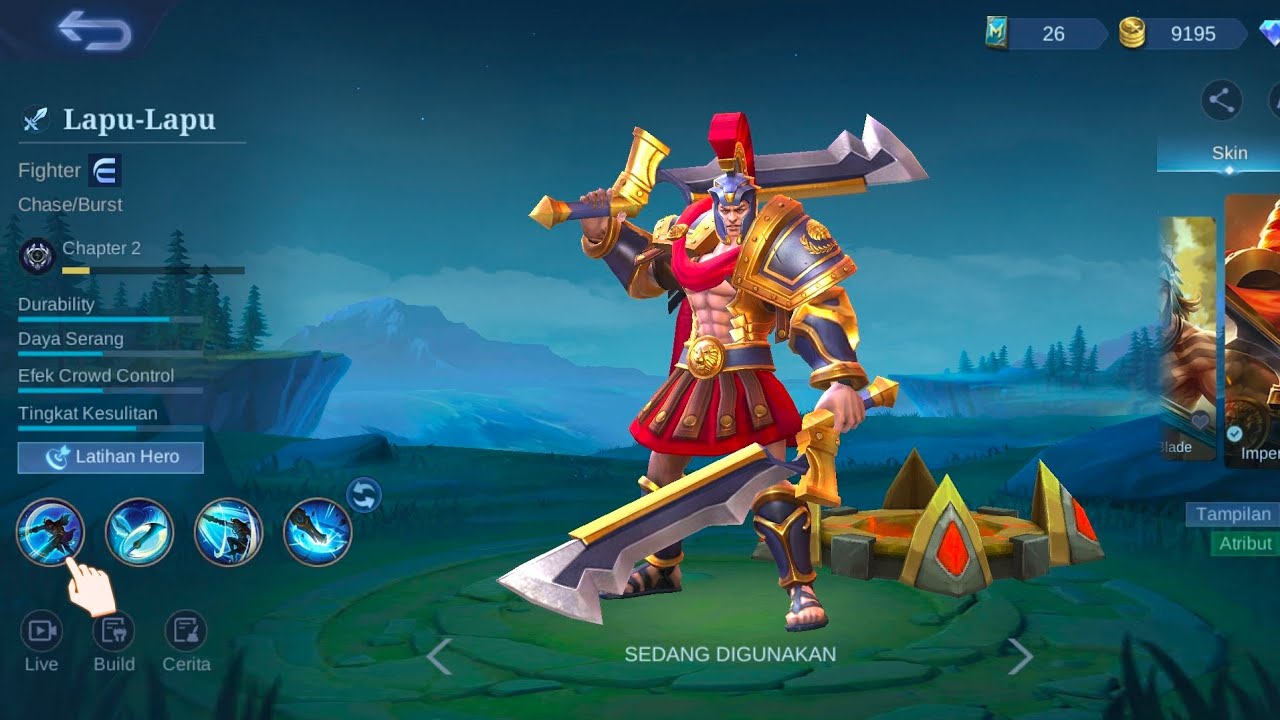 MLBB Lapu - Lapu Skin live! - YouTube