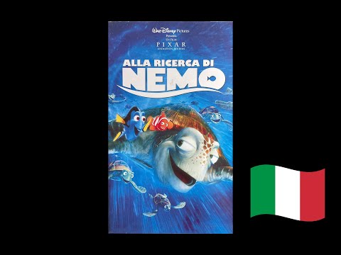 Opening Finding Nemo VHS 2004 ITALIANO