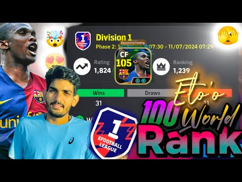 🤯 RANK PUSH WITH ETO'O & Play With Subscribers 🔥 eFootball 25 LIVE 🛑 # ...