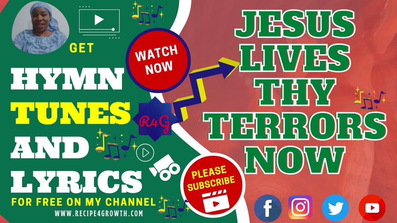 JESUS LIVES THY TERRORS NOW CAN O DEATH NO MORE APPAL US HYMN TUNE AND ...