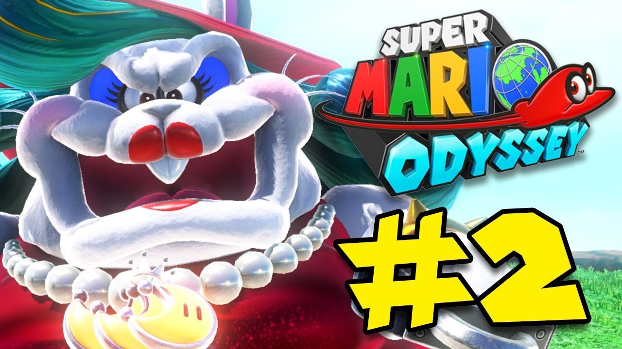 Fighting BIG BERTHA is ALMOST IMPOSSIBLE! - [Super Mario Odyssey ...