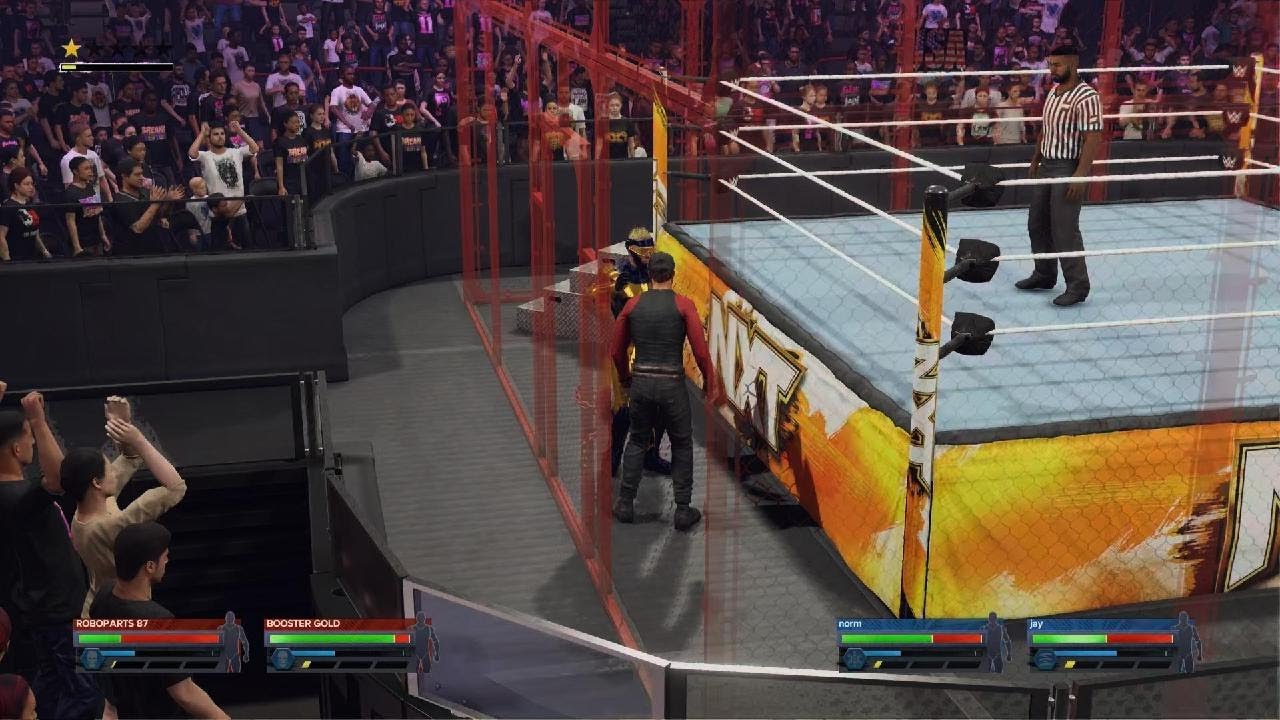 WWE 2K24_The Wolfpack Take the win - YouTube