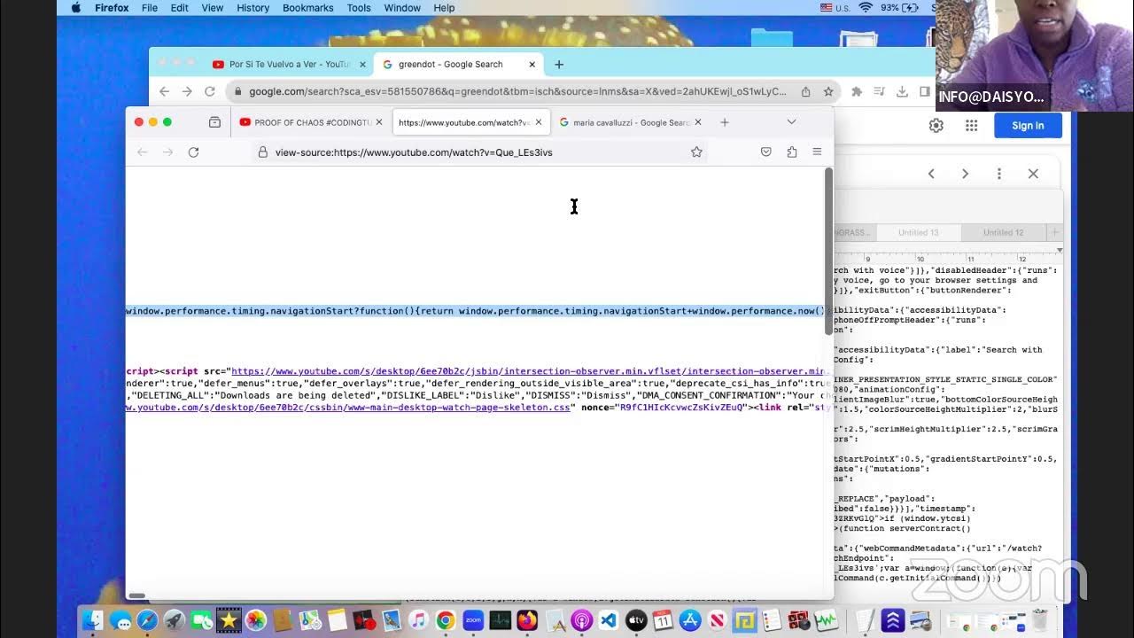 PROOF OF CHAOS #CODINGTUTORIAL #RUBBERBANDWRIST UPDATE.... - YouTube