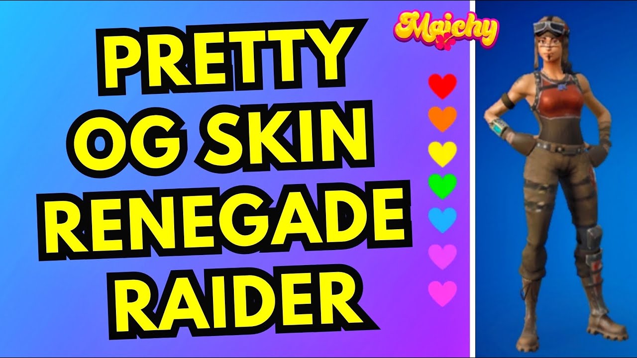 🔴 Using OG Skin Renegade Raider In Fortnite Chapter 6 Season 1 | Zero ...
