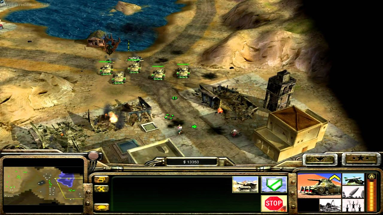 Command and Conquer: Generals GLA Campaign Mission 2 - Aid Supplies ...