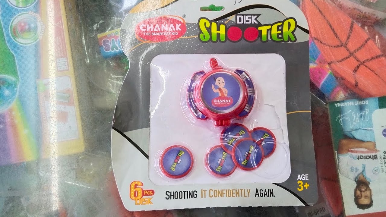 disk shooter with 6 disk.amazing disk shooter - YouTube