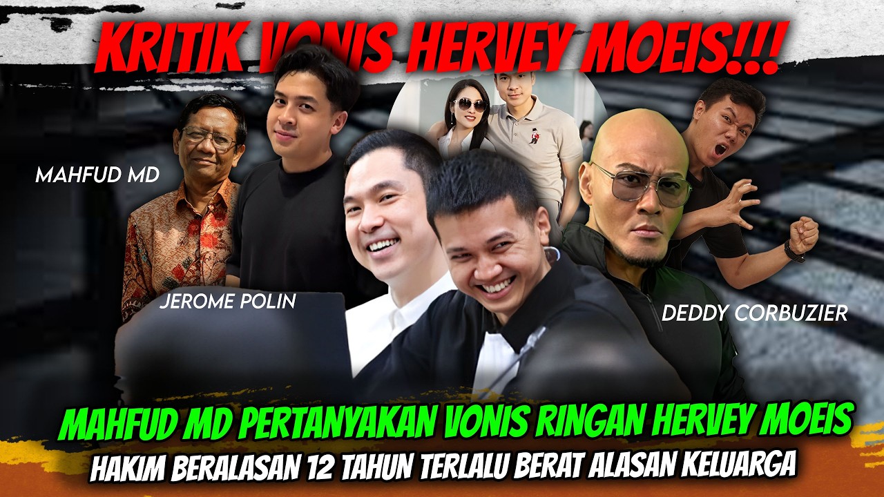 Mahfud MD Soroti Vonis 6,5 Tahun Hervey Moeis 300T Alasan Keluarga dan Sopan Dikecam - YouTube