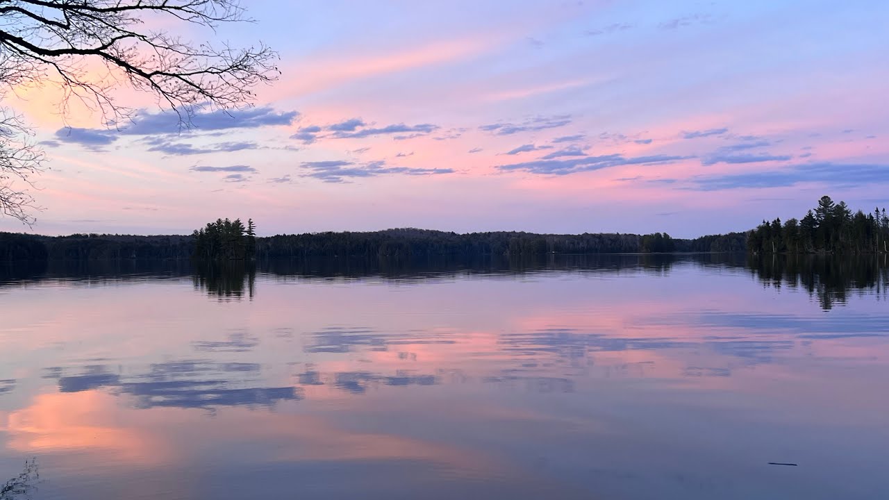 Solo Backcountry Canoe Trip - Kingscote Lake in Algonquin Park - YouTube
