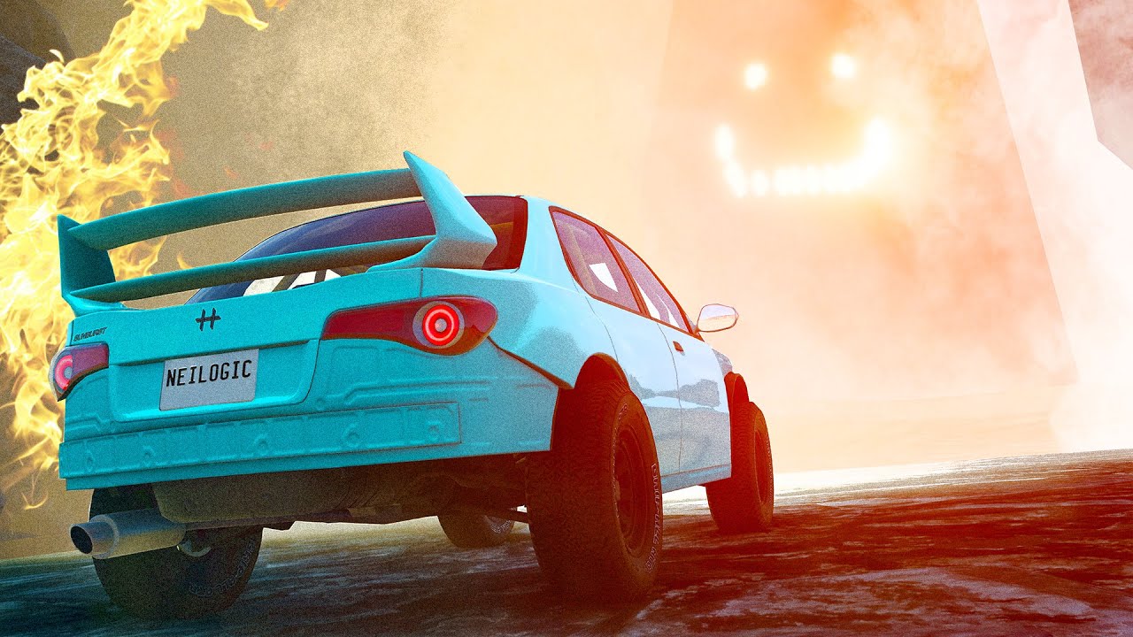 This Volcano has a GIANT SECRET…can we find it? - BeamNG Mods - YouTube