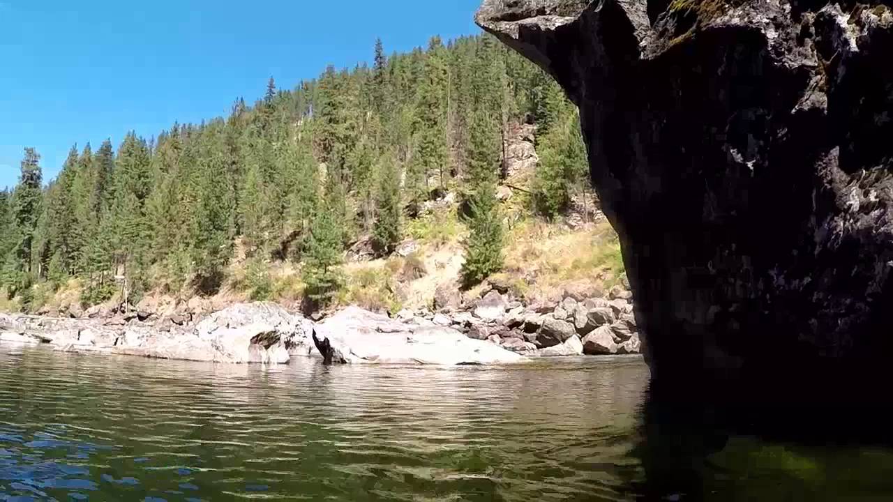 Selway Falls Exploring Lower Fish Ladder 2016 kevin zywina - YouTube