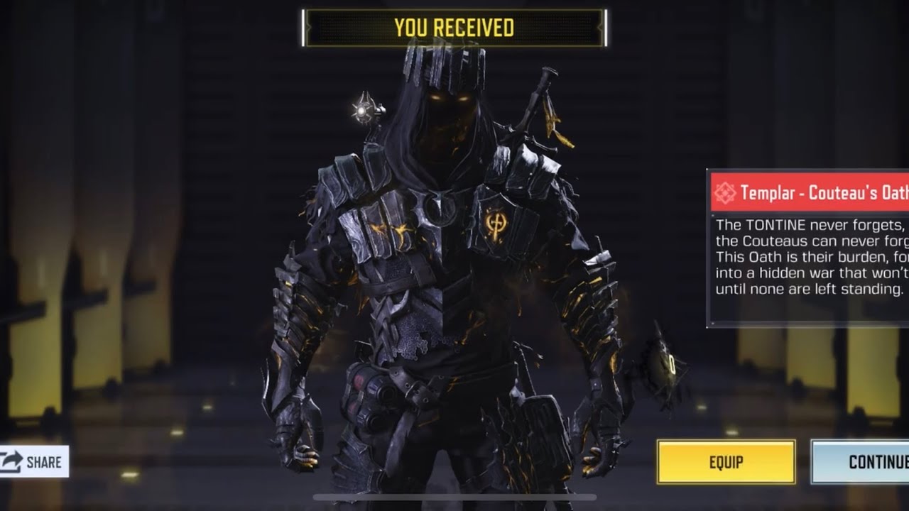 Mythic Templar maxed out! in Knight‘s Crusade Mythic Drop in CoD Mobile ...