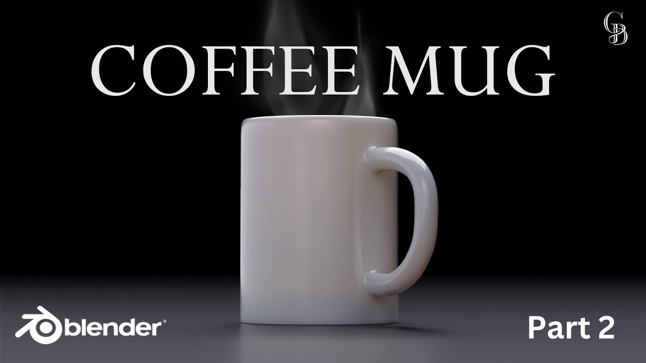 Texturing & Rendering a Coffee Mug in Blender | Part 2 – Realistic ...