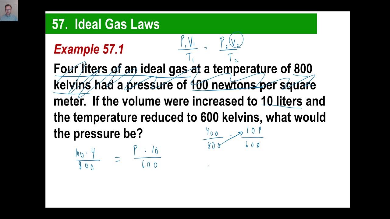 Saxon Math - Algebra 2: 3rd Edition (Lesson 57 - Ideal Gas Laws) - YouTube
