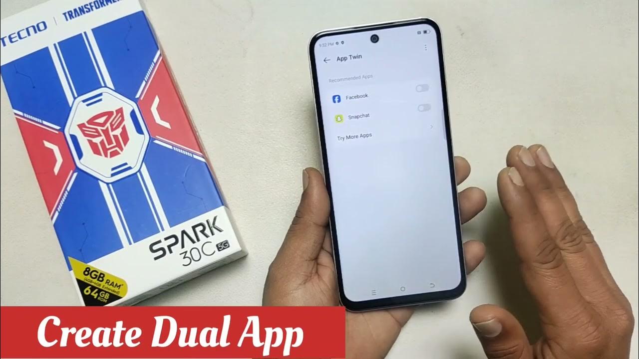 Tecno spark 30c Dual App Settings || How To Clone App In Tecno spark 30c | Tecno spark 30c Clone ...