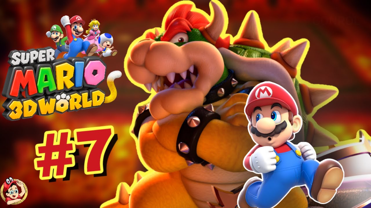 Super Mario 3D World #7 | Exploramos el CASTILLO de BOWSER!! EL FINAL ...