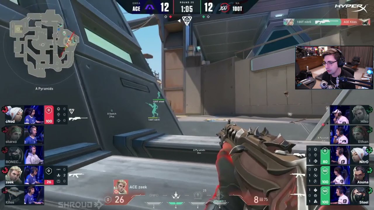 100T Nitro Showing Why NA is BETTER || VCT BERLIN ~ 100 Thieves vs ...