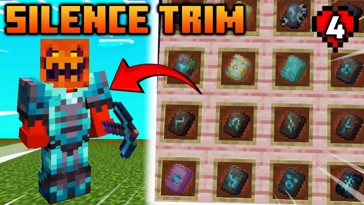 I collected every Armour trim in Minecraft Hardcore - YouTube