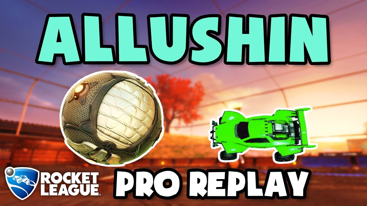 Allushin Pro Ranked 2v2 #44 - Rocket League Replays - YouTube