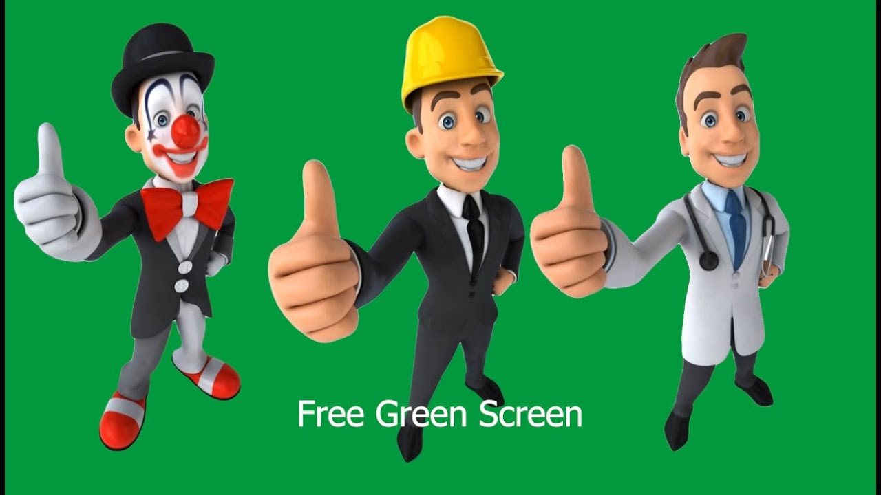 fun like animation green screen - YouTube