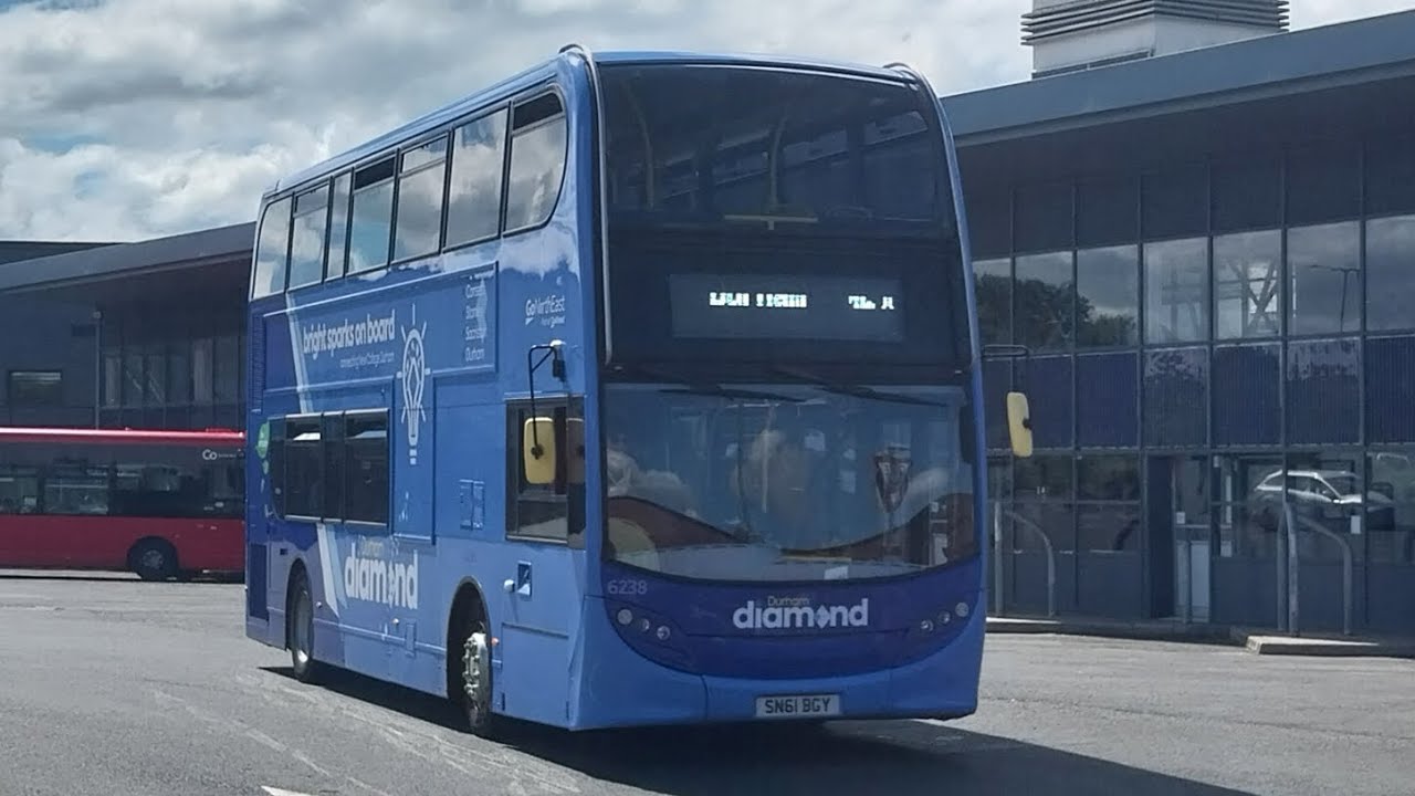 Go North East 6238 (SN61 BGY) operating route 16A to Stanley Bus ...
