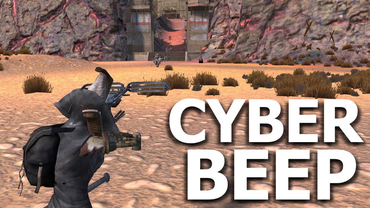 Spending 2 Hours Trying To Steal A Scythe | Cyber Beep #4 - YouTube