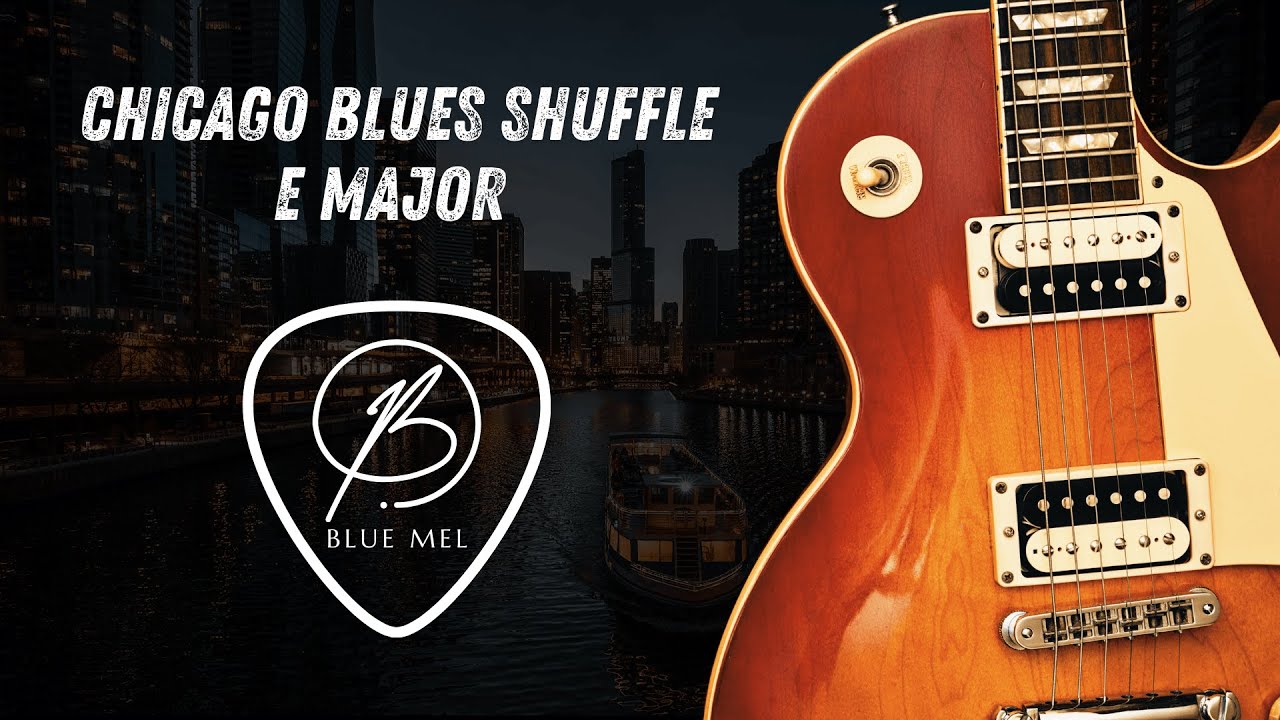 Chicago Blues Shuffle E l Blues Swing l Jam Backing Track - YouTube