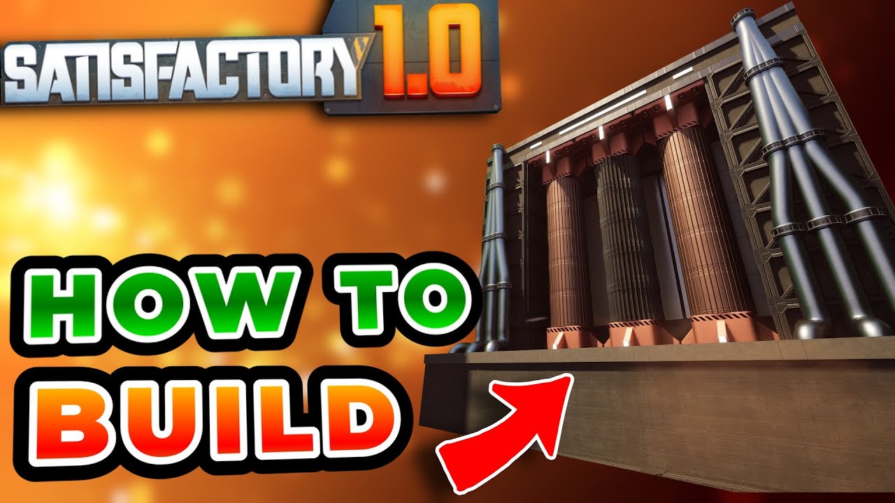 Satisfactory Blueprint Build Guide #2 (no commentary) - YouTube
