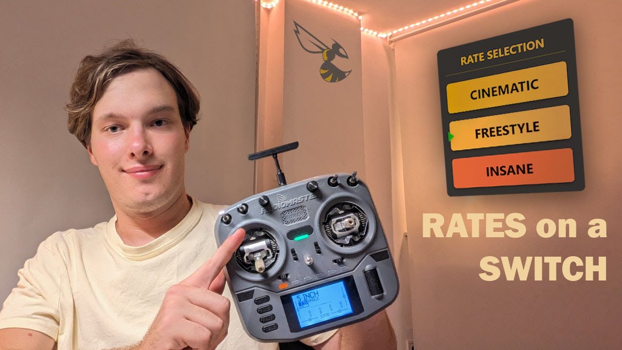Rates on Switch! - Betaflight Rateprofiles - YouTube